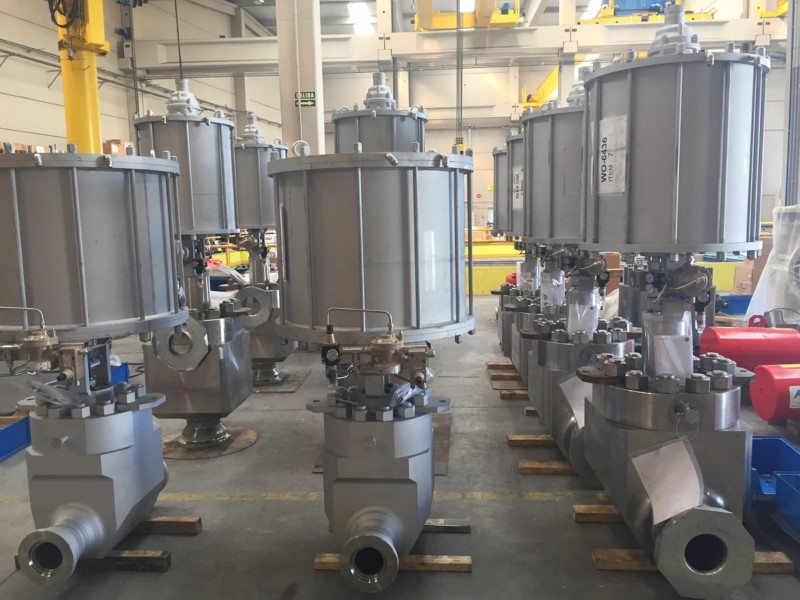 Control Valves for Mozyr Refinery (Belarus) - Ringo Valves